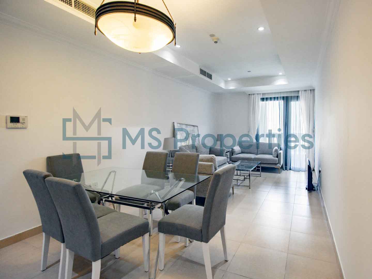 Light Filled 1BHK Apartment with Marina Balcony – MS Properties